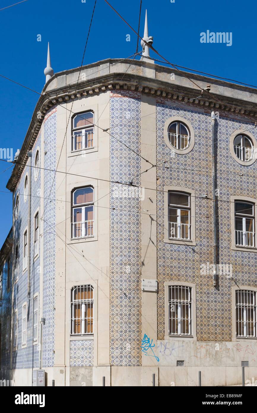 Rua Maria Andrade, Lisboa, Lisbon, Portugal Stock Photo - Alamy