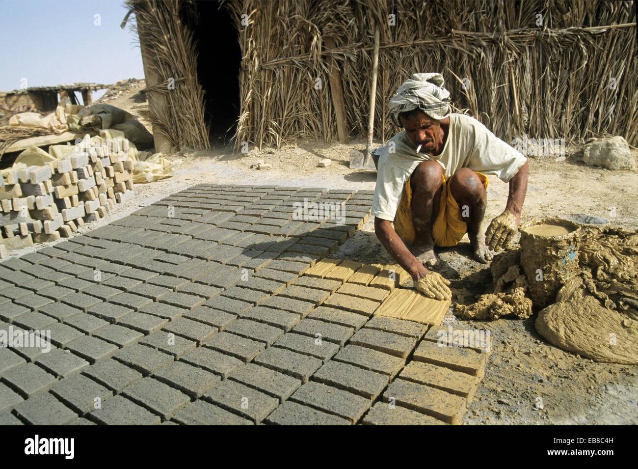 Making clay bricks hi-res stock photography and images - Alamy