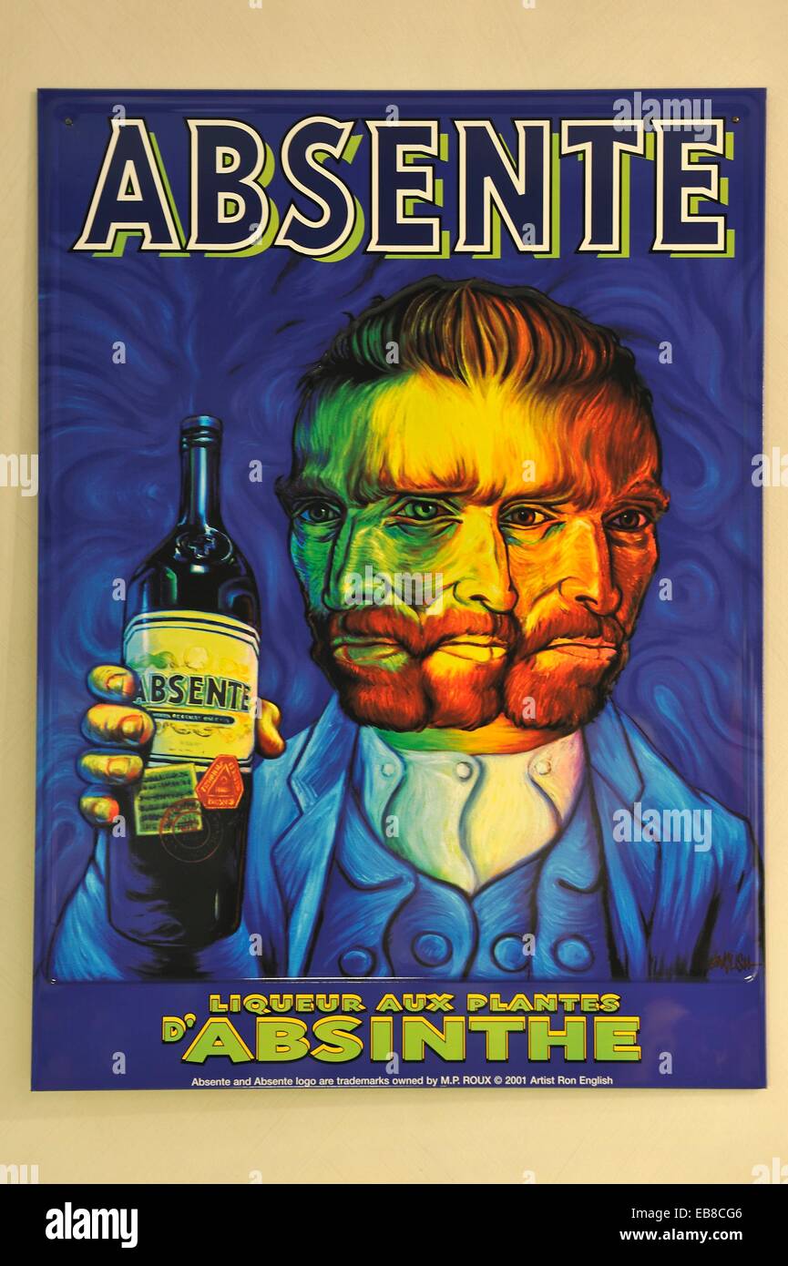 Absinthe Poster High Resolution Stock Photography and Images - Alamy