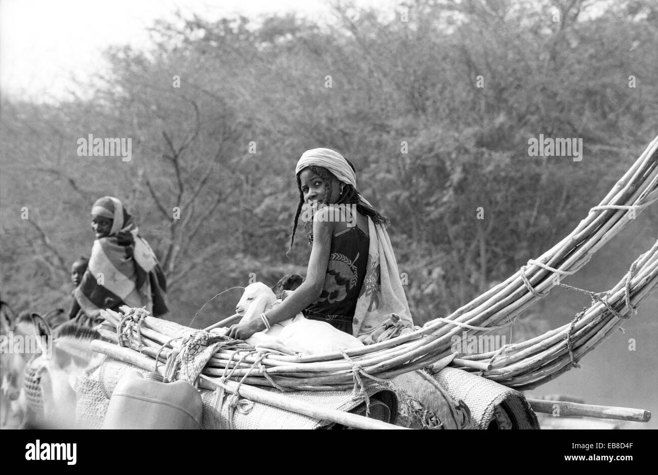 Donkey riding women Black and White Stock Photos & Images - Alamy