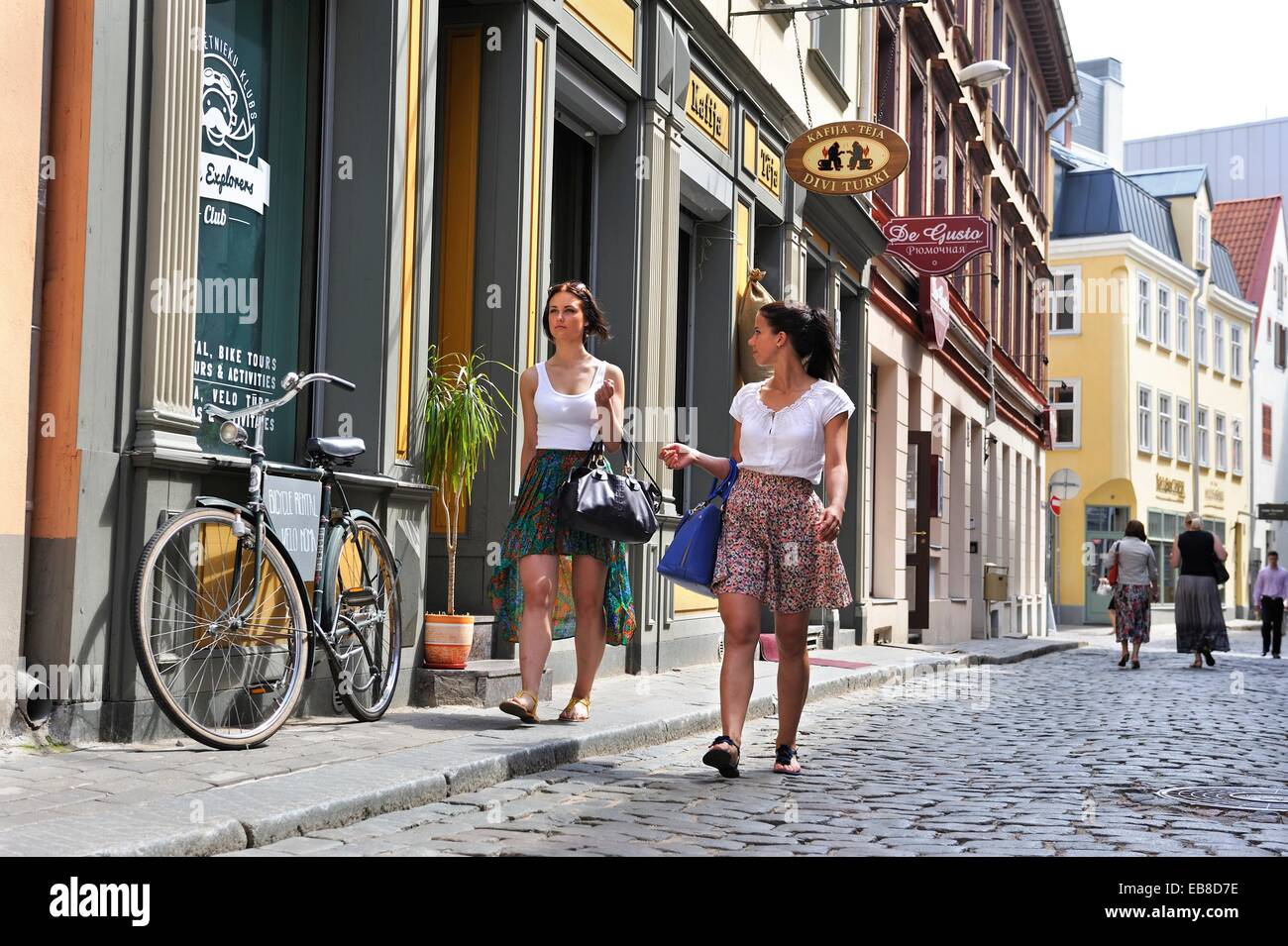 Latvian girls riga hi-res stock photography and images - Alamy