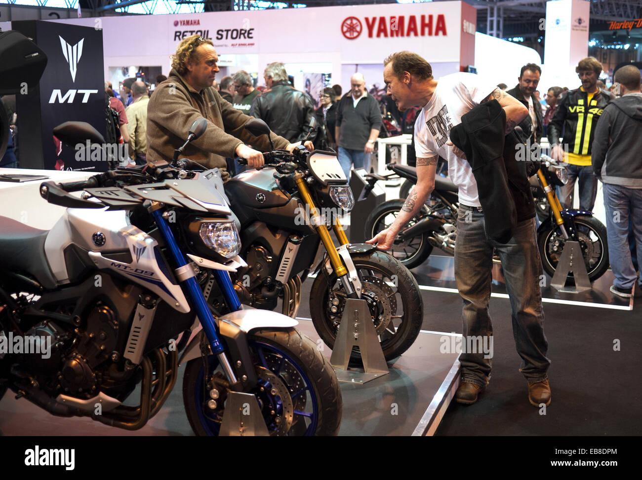 Visitors to the Motorcycle Live show at Birmingham's NEC, take a look ...