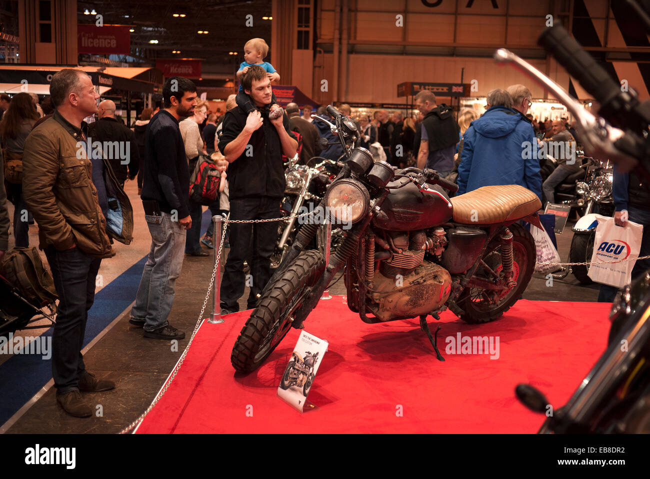 Visitors to the Motorcycle Live show at Birmingham's NEC, take a look ...