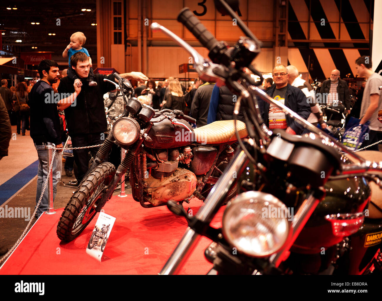 Visitors to the Motorcycle Live show at Birmingham's NEC, take a look ...