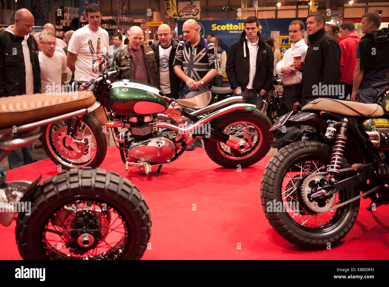 Visitors to the Motorcycle Live show at Birmingham's NEC, take a look ...