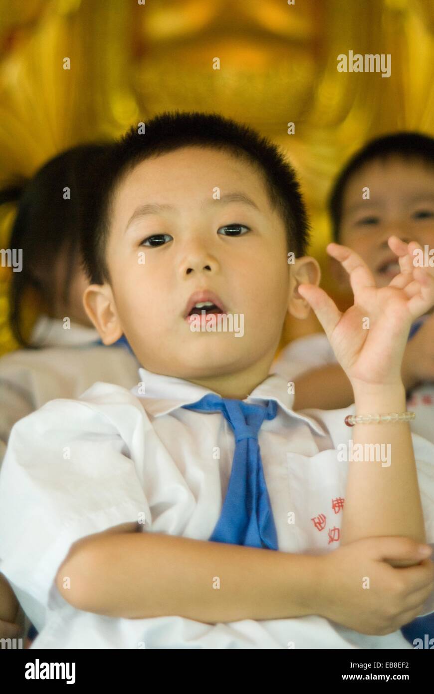 Boy Kid Singing Perform High Resolution Stock Photography and Images ...