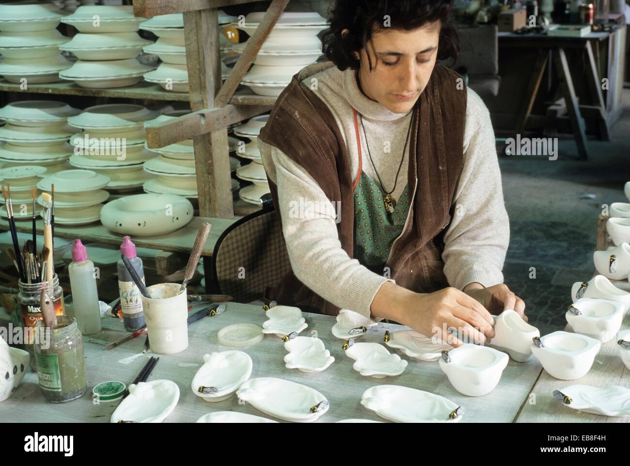 workshop Louis Sicard, pottery, Aubagne, Bouches-du-Rhone department ...