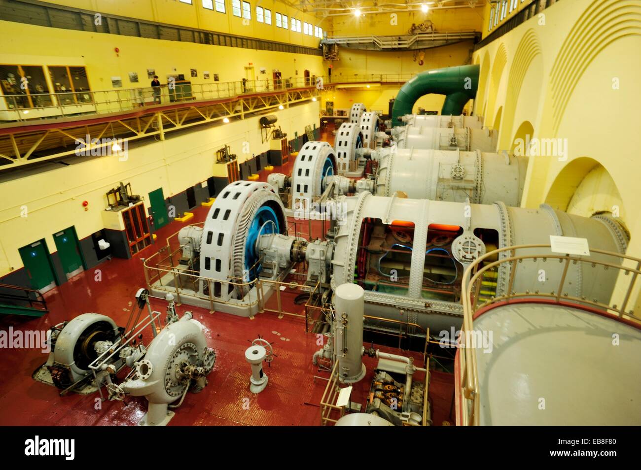 Machine hall hydroelectric power plant hi-res stock photography and ...