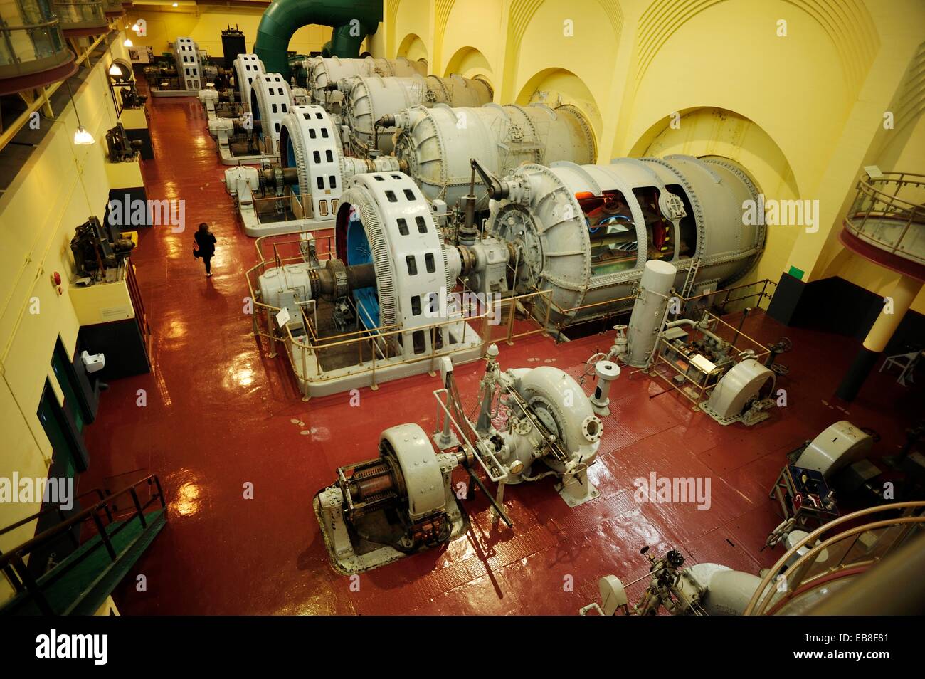 Machine hall hydroelectric power plant hi-res stock photography and ...
