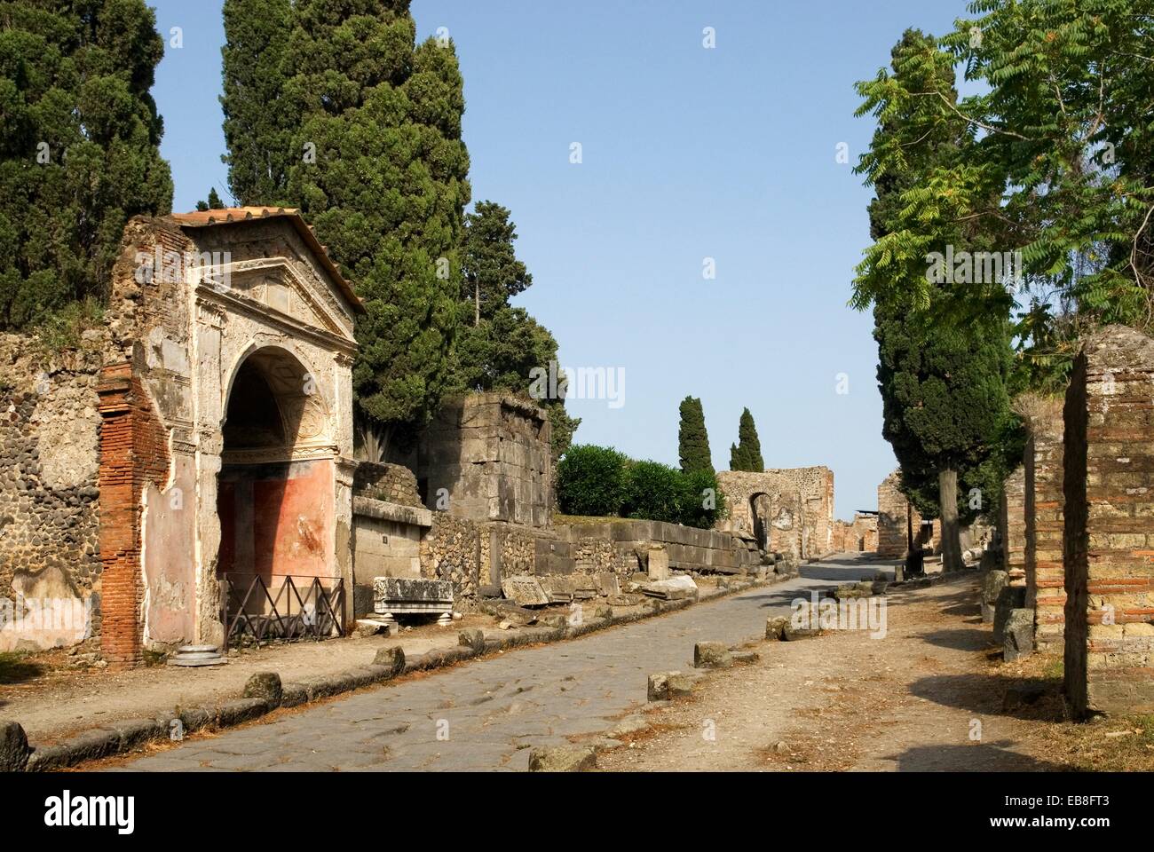 Vesuvius gate hi-res stock photography and images - Alamy