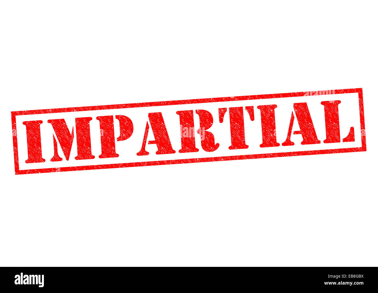 IMPARTIAL red Rubber Stamp over a white background Stock Photo - Alamy