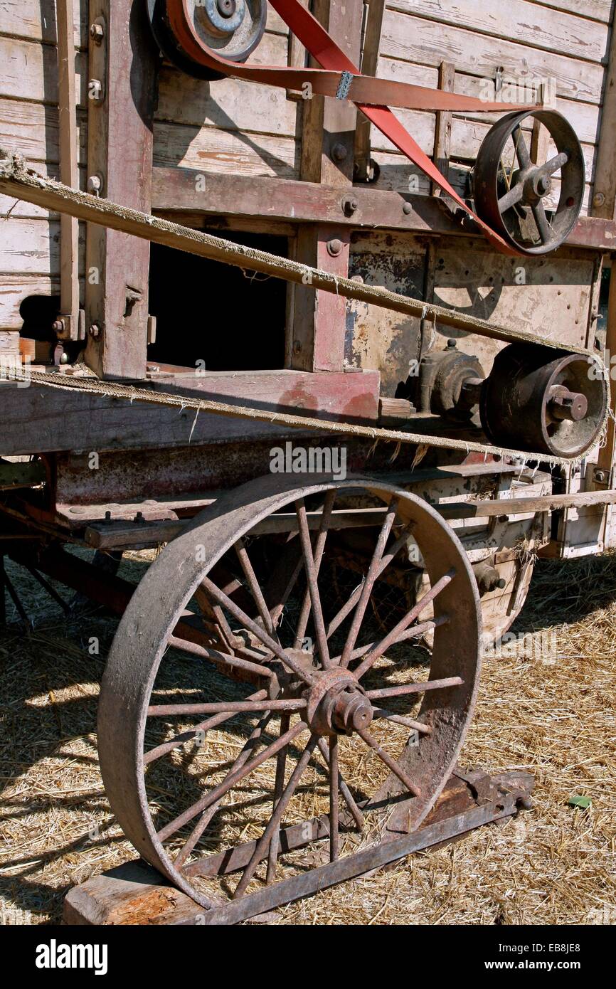 Old farm machinery Stock Photo - Alamy