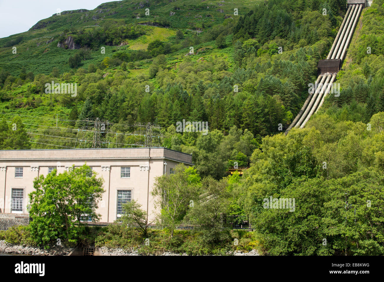 At 152 Mw the sloy Hydrop power station is the largest hydro power ...