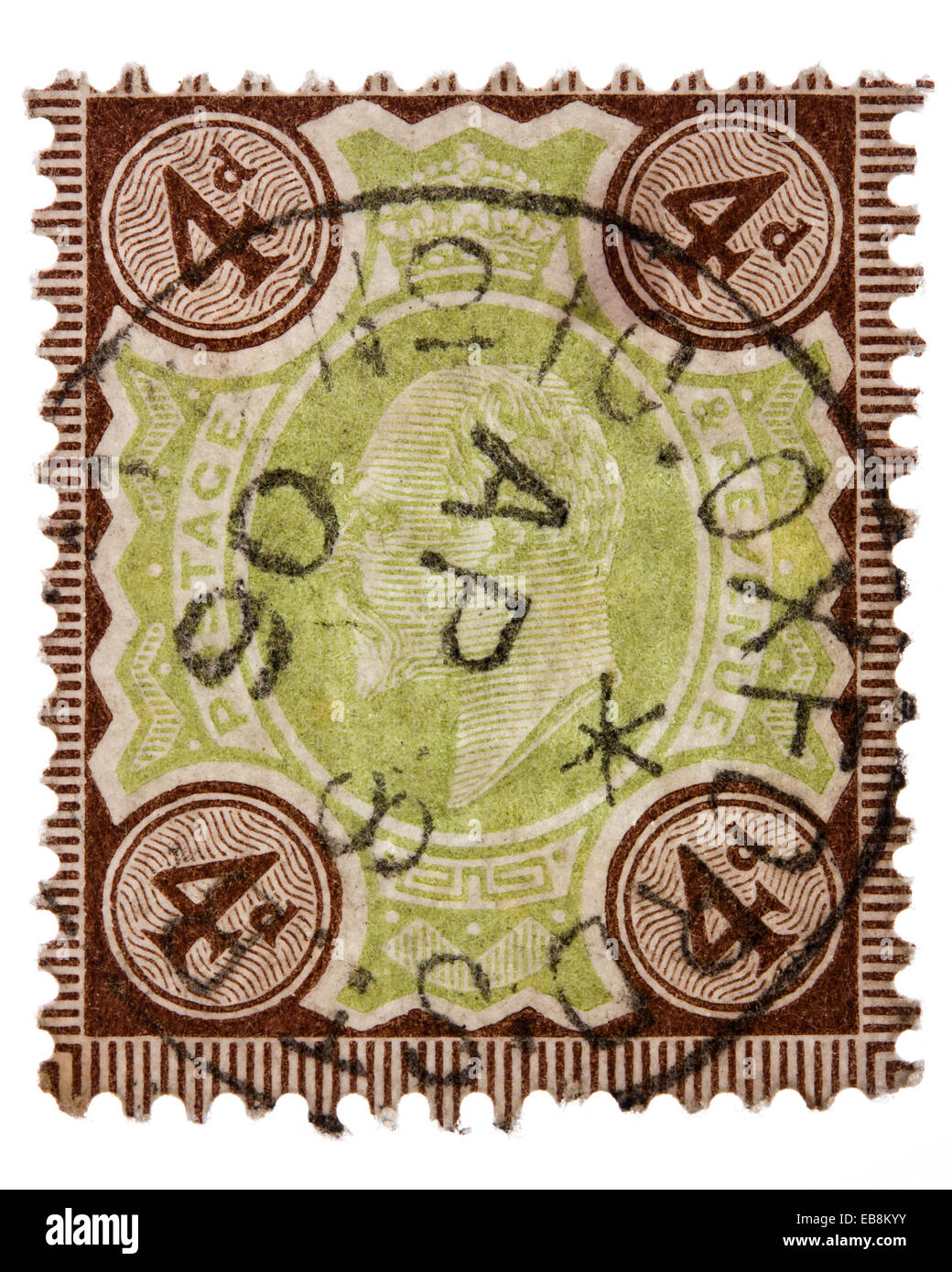 4d postage stamp Cut Out Stock Images & Pictures - Alamy