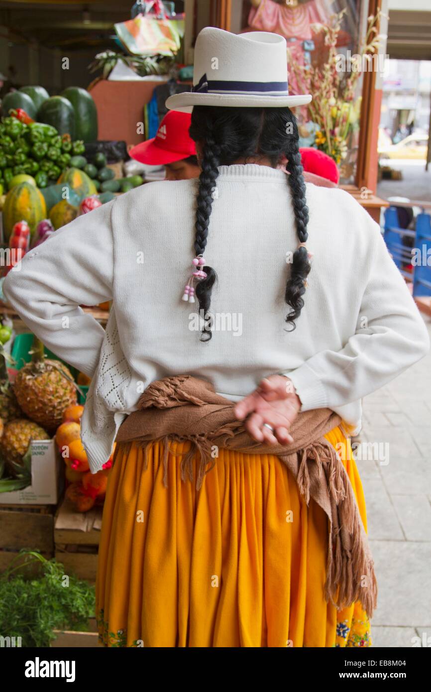 Indigenous People Of Cuenca High Resolution Stock Photography and ...
