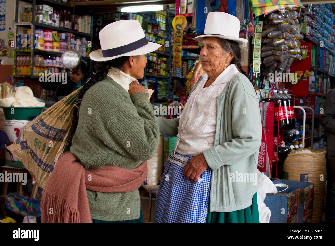 Indigenous People Of Cuenca High Resolution Stock Photography and ...