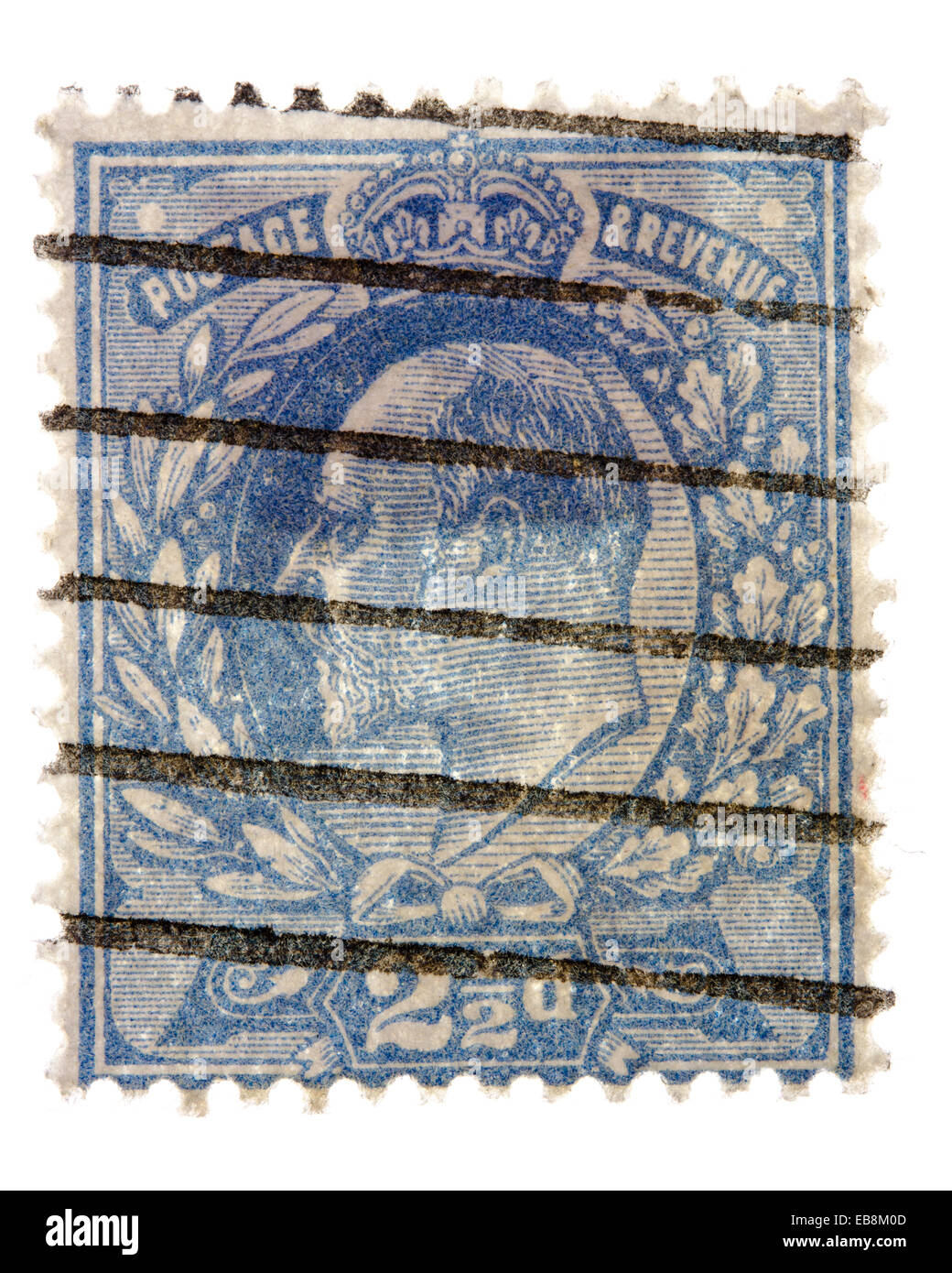 King Edward VII postage stamp Stock Photo - Alamy