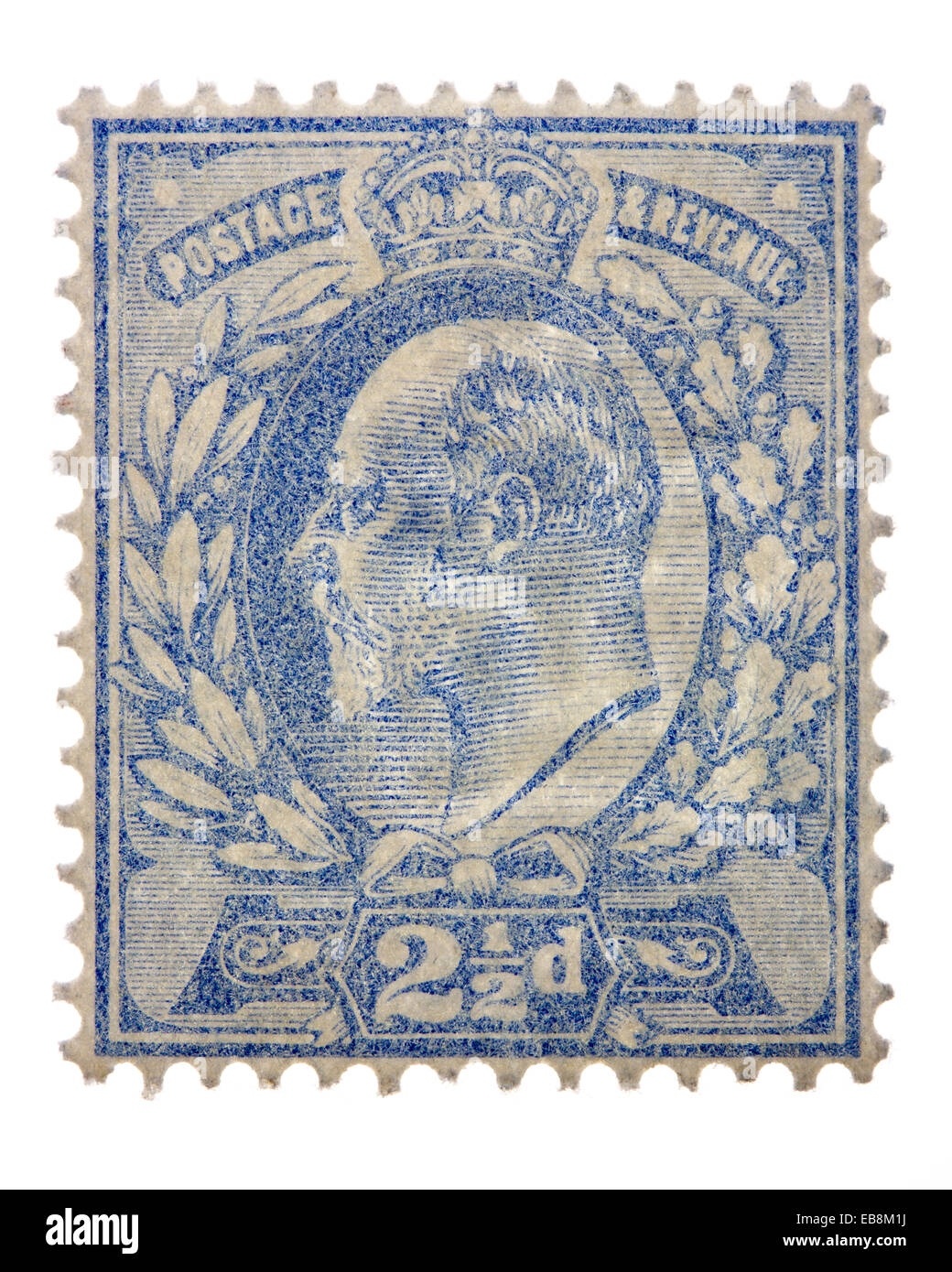 King Edward VII postage stamp Stock Photo - Alamy