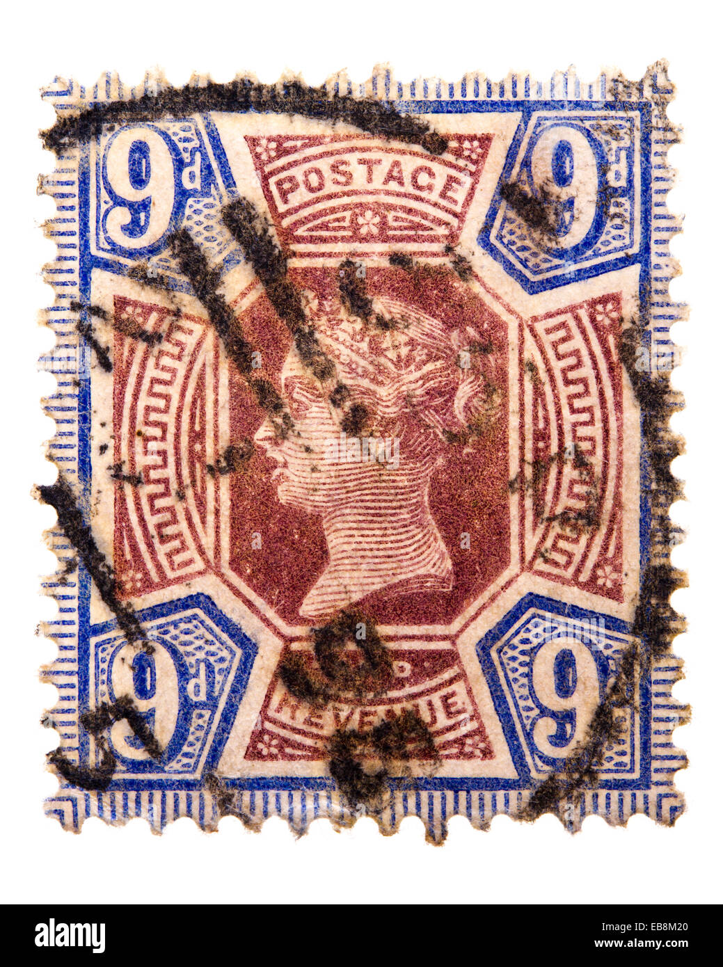 Queen victoria postage stamp hi-res stock photography and images - Alamy