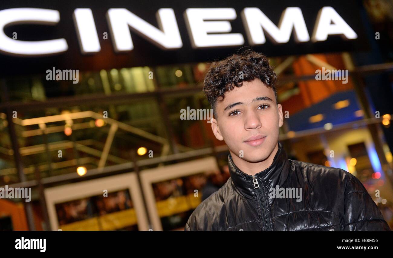 Halle, Germany. 27th Nov, 2014. Main actor of the movie 'Wir waren ...