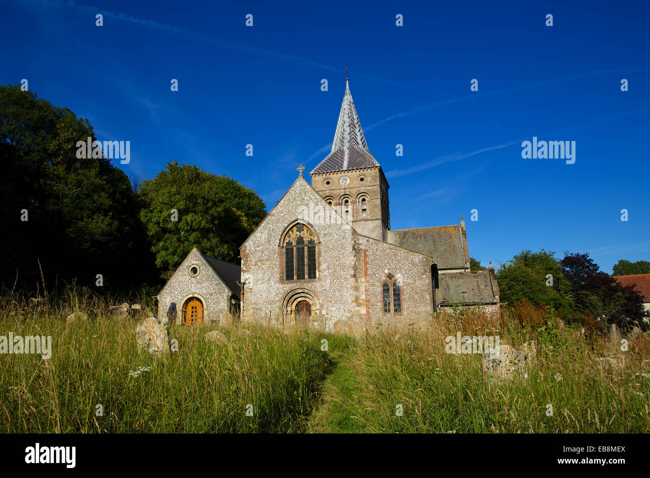 Village in the meon valley hi-res stock photography and images - Alamy