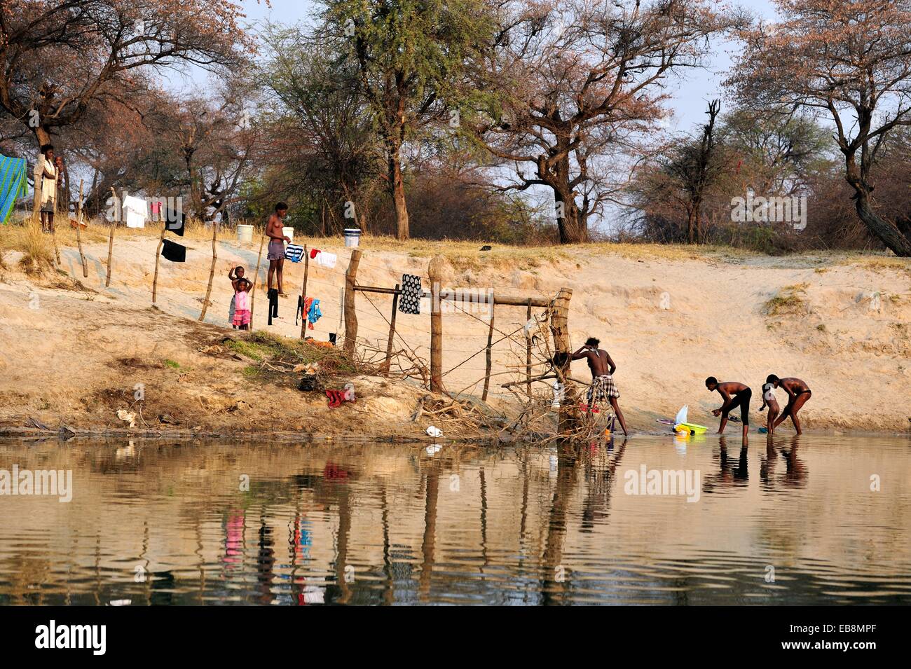 Ethnicity Okavango Stock Photos & Ethnicity Okavango Stock Images - Alamy
