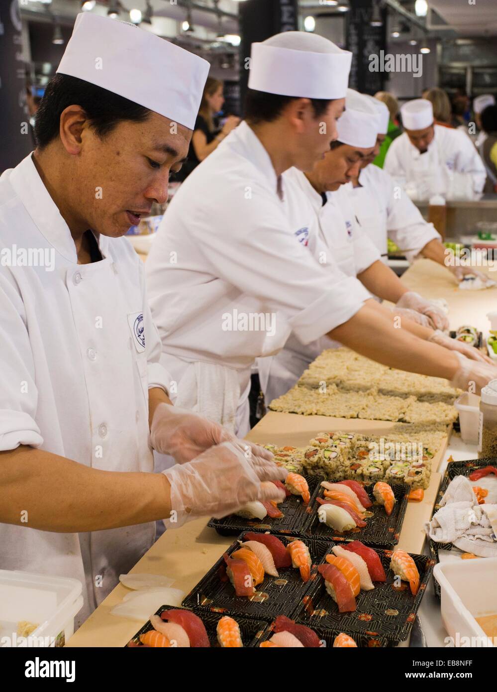 Chelsea Market New York Sushi High Resolution Stock Photography and ...
