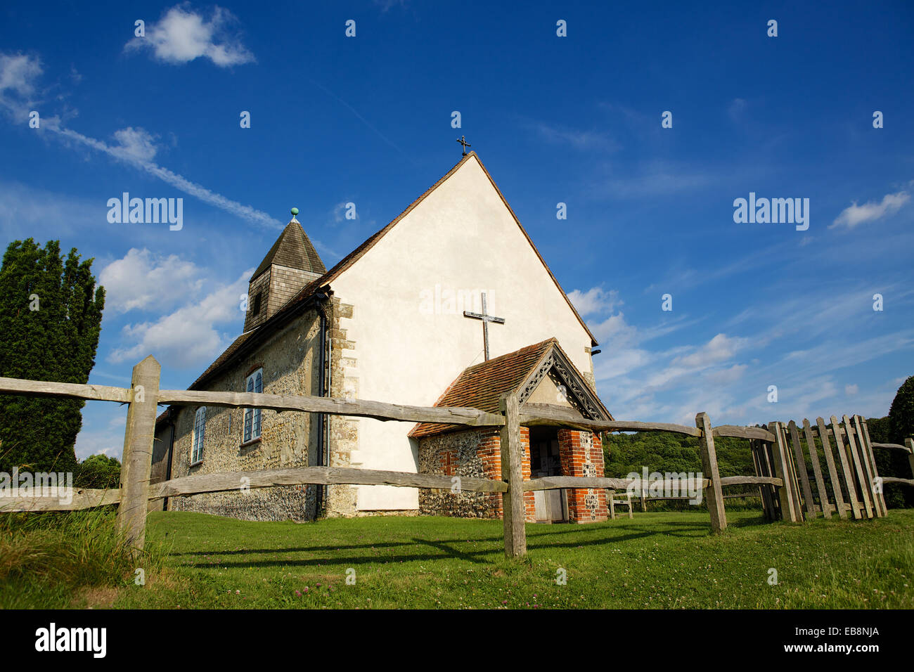 St huberts church in idsworth hi-res stock photography and images - Alamy