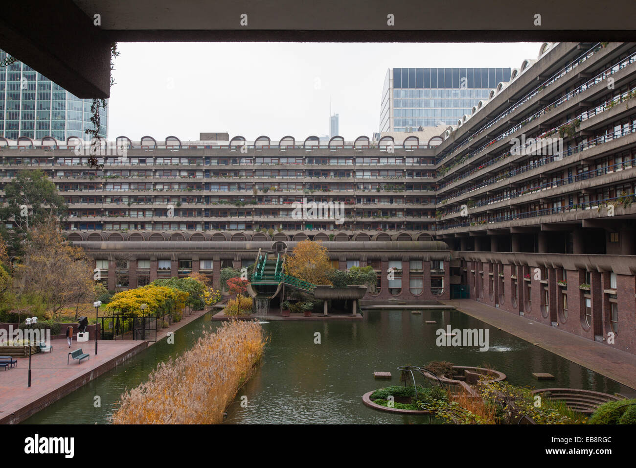 Lakeside Terrace, Barbican Centre, City of London, England, United ...