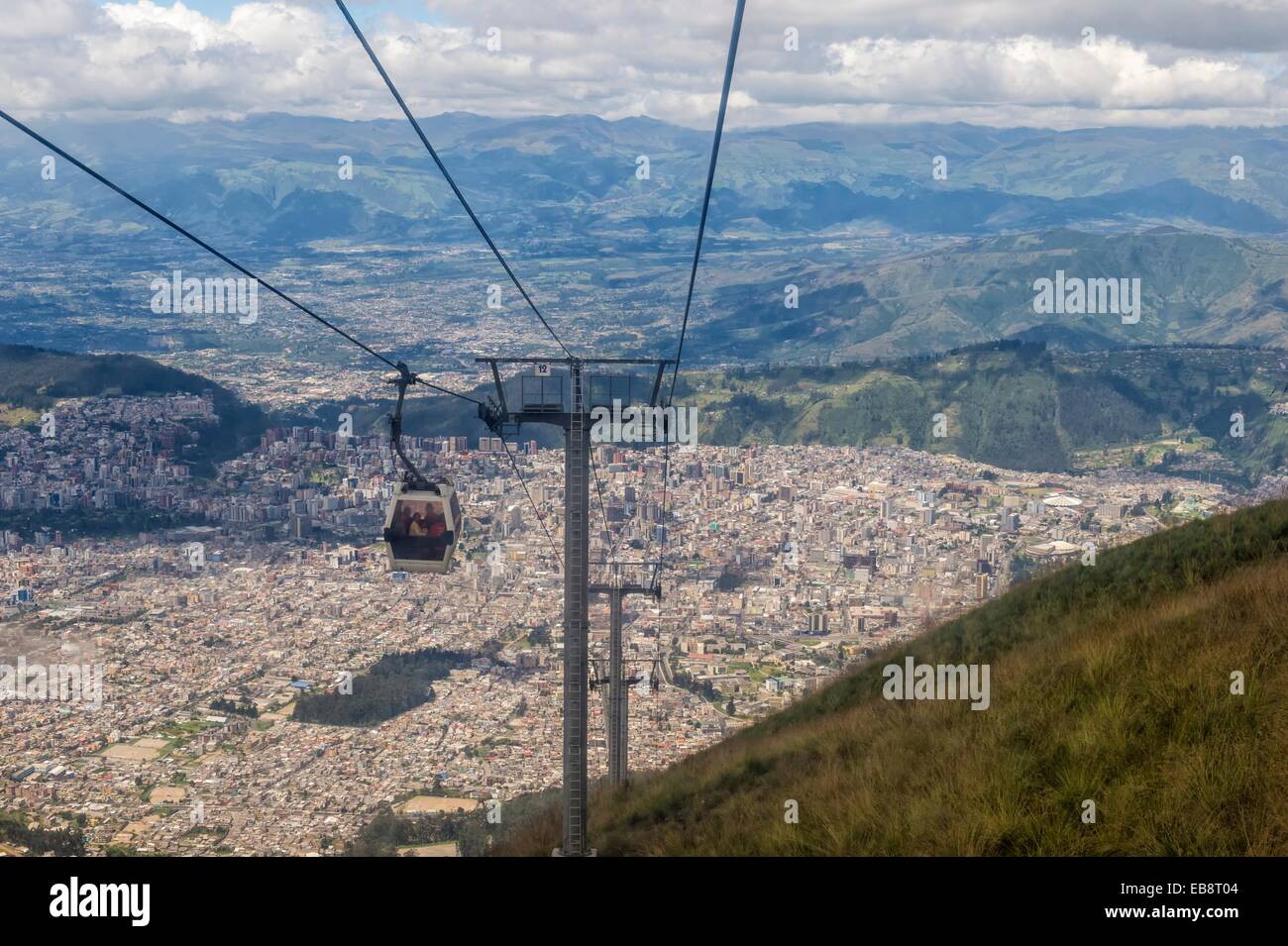Pichincha cable car hi-res stock photography and images - Alamy