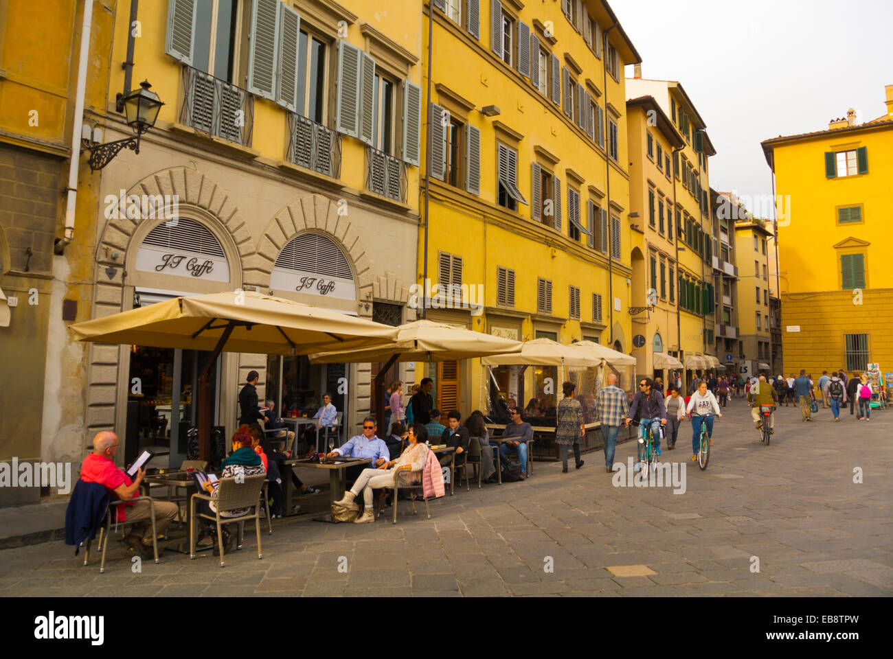 Piazza de Pitti, Oltrarno district, Florence, Tuscany, Italy Stock ...