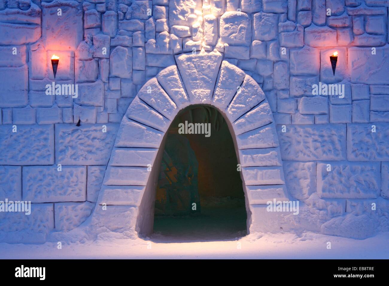 Finland kemi snow castle hi-res stock photography and images - Alamy