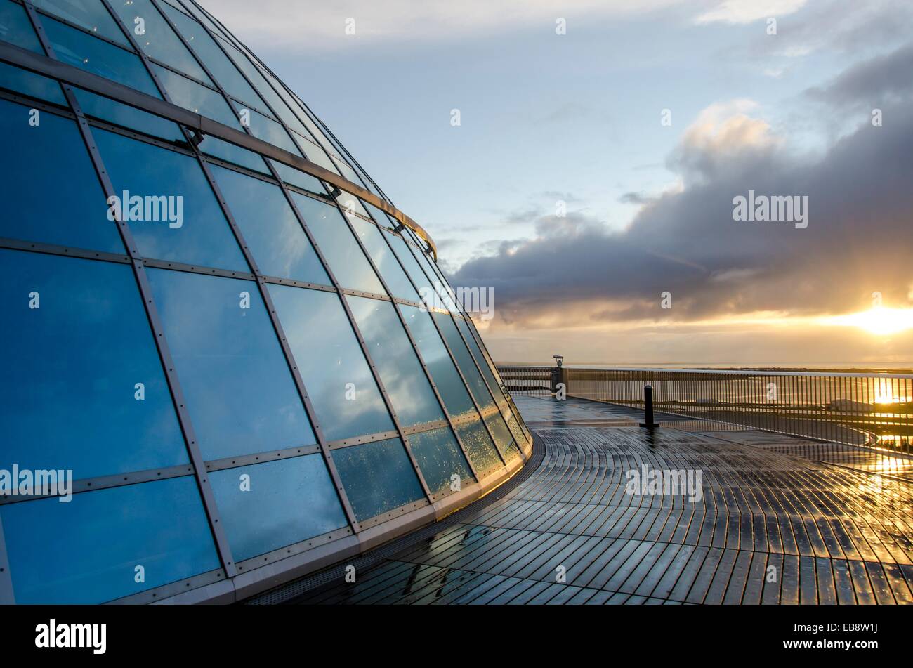 Perlam building at Reykjavik, Iceland Stock Photo - Alamy