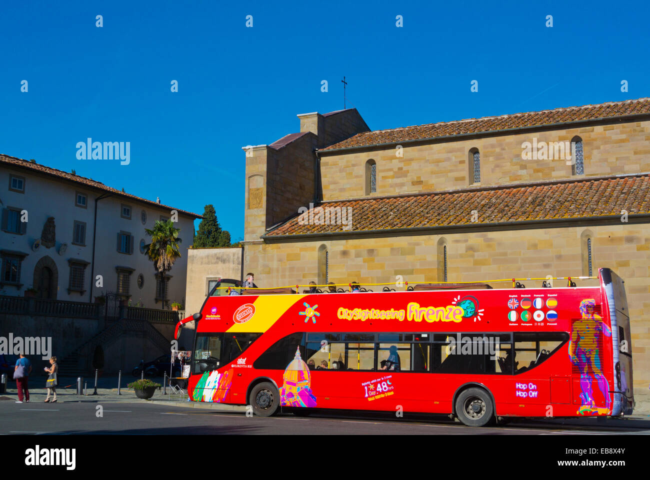 Florence tourist bus hi-res stock photography and images - Alamy