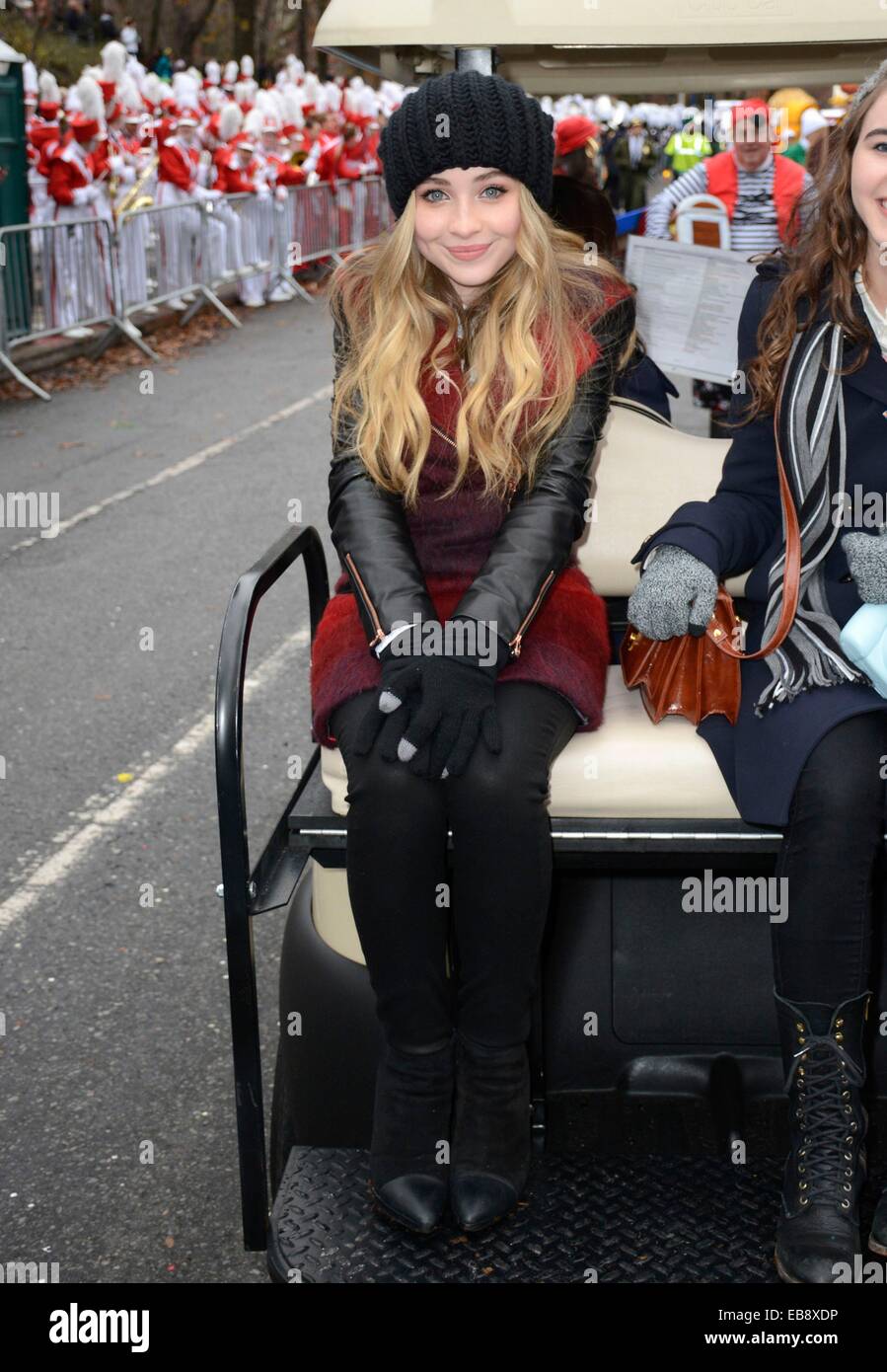 New York, NY, USA. 27th Nov, 2014. Sabrina Carpenter in attendance for ...