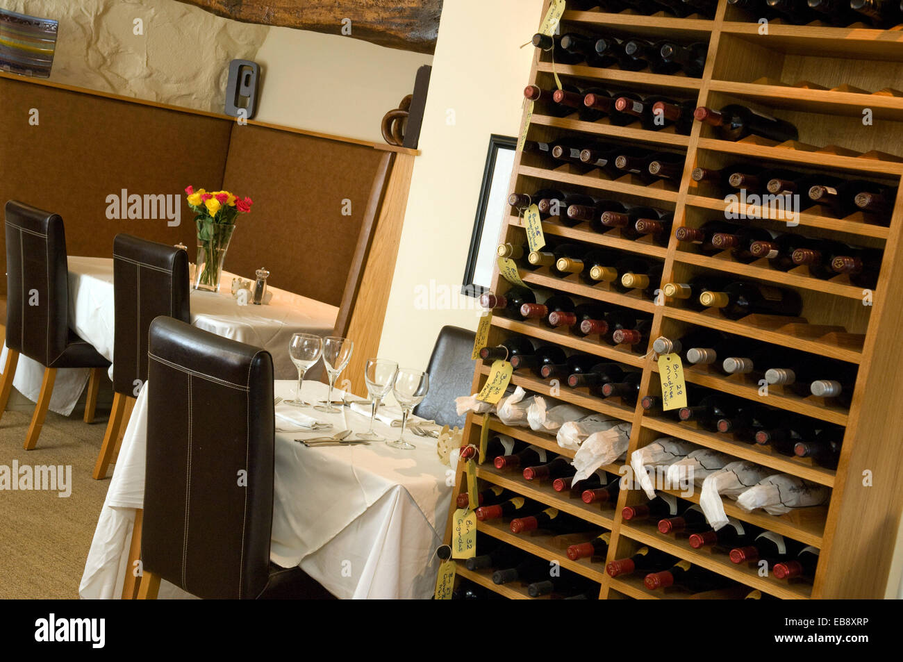 Castle Cottage restaurant, Harlech, North Wales, UK Stock Photo - Alamy