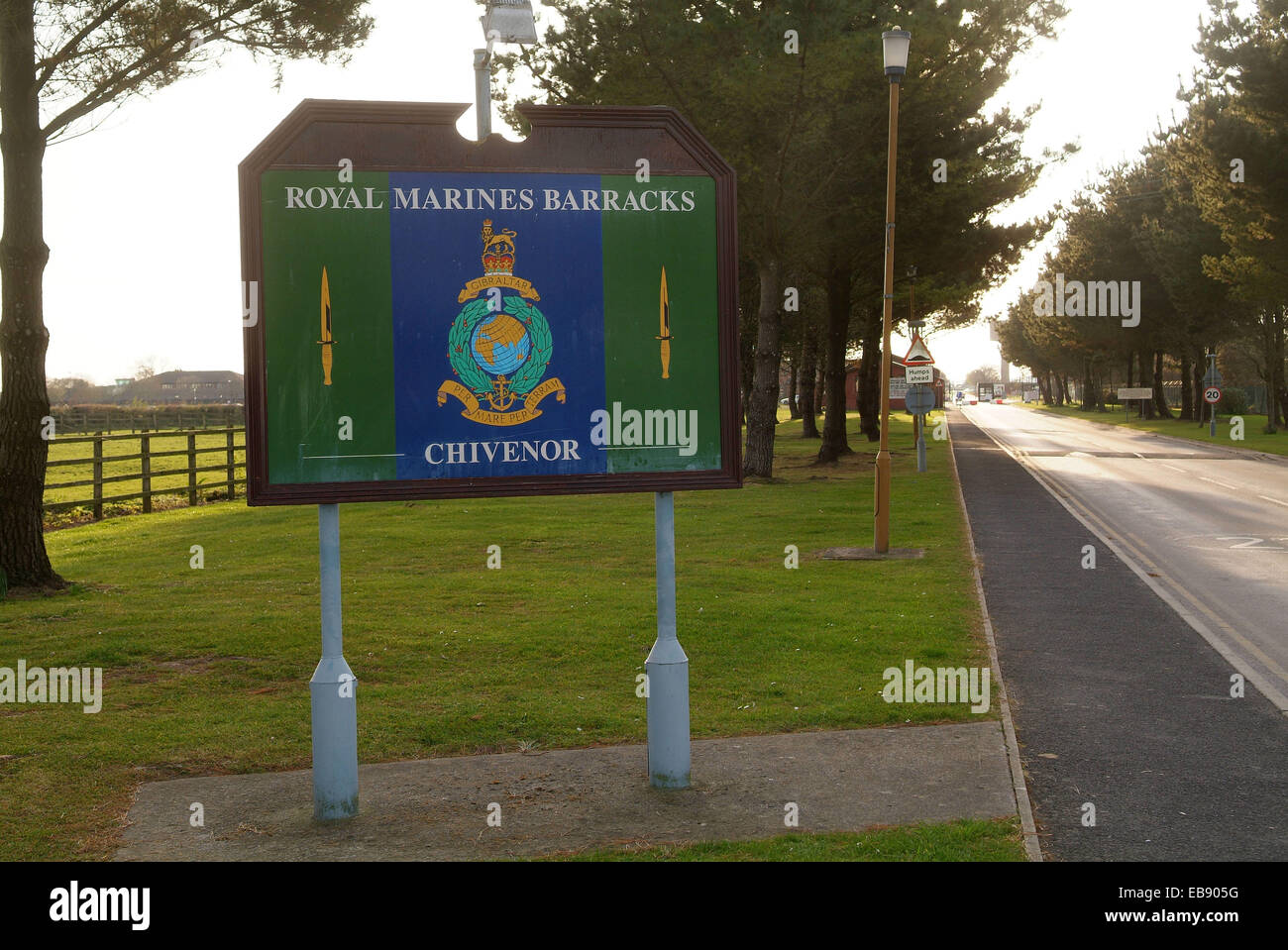 Royal Marine Barracks (RMB) Chivenor, Devonshire, UK Stock Photo - Alamy