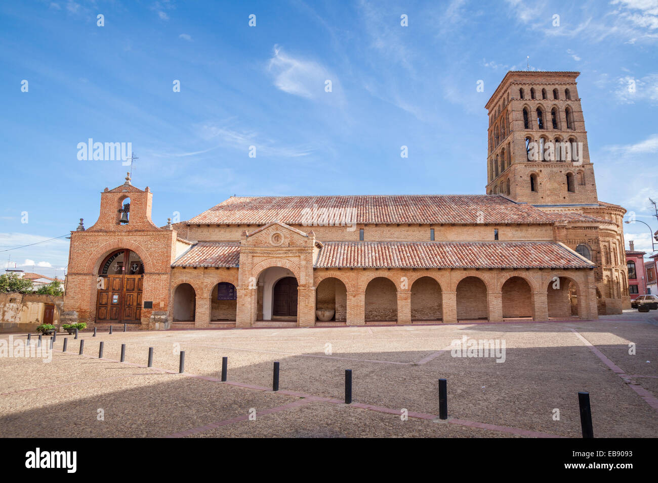 Church of San Lorenzo in Sahagun, Way of St. James, Leon, Spain Stock ...