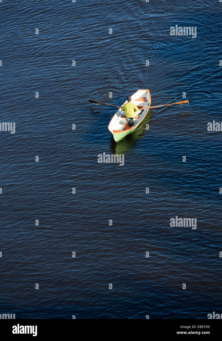 Rowing Boat From Above High Resolution Stock Photography and Images - Alamy