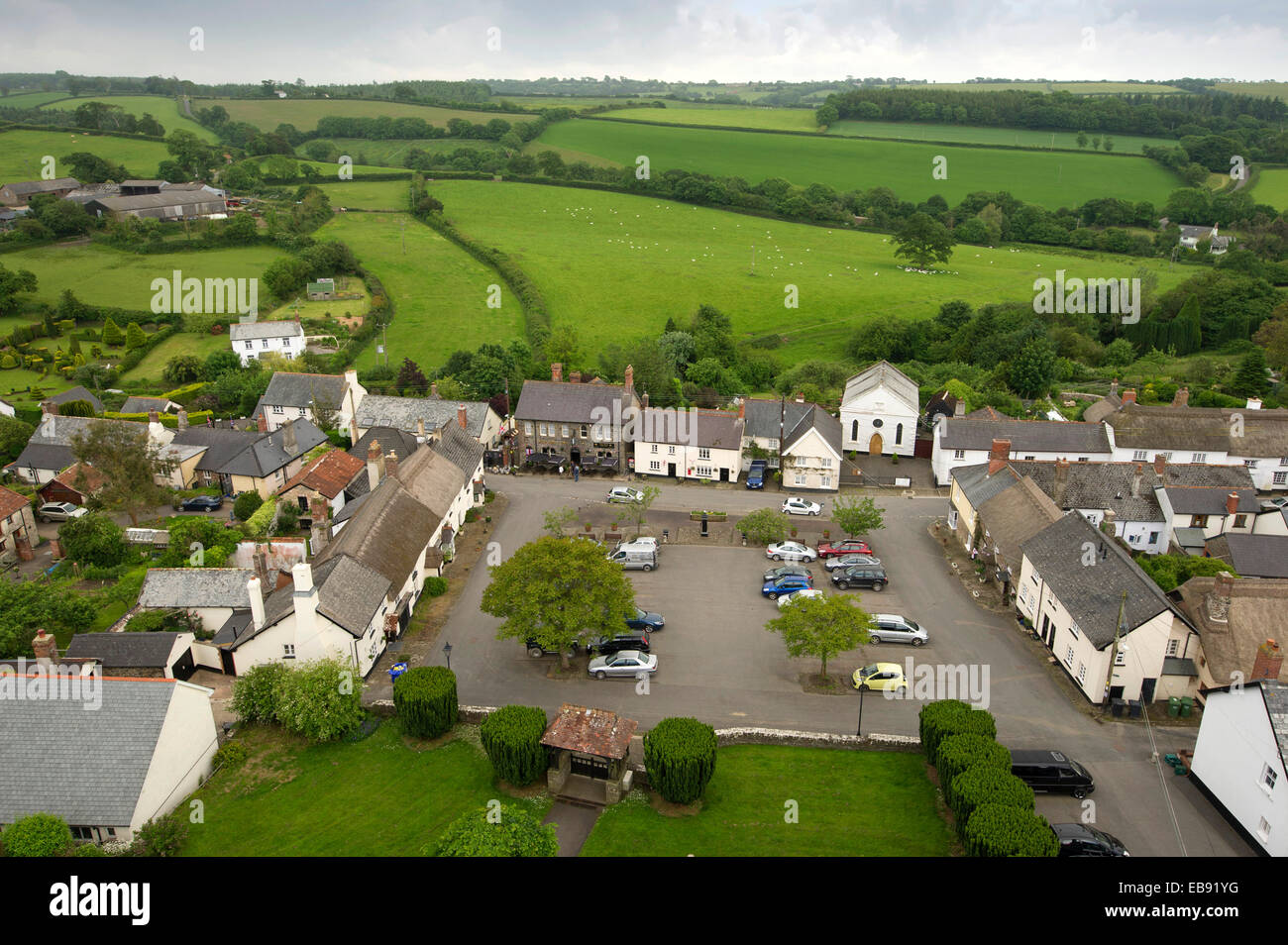Devon villages hi-res stock photography and images - Alamy