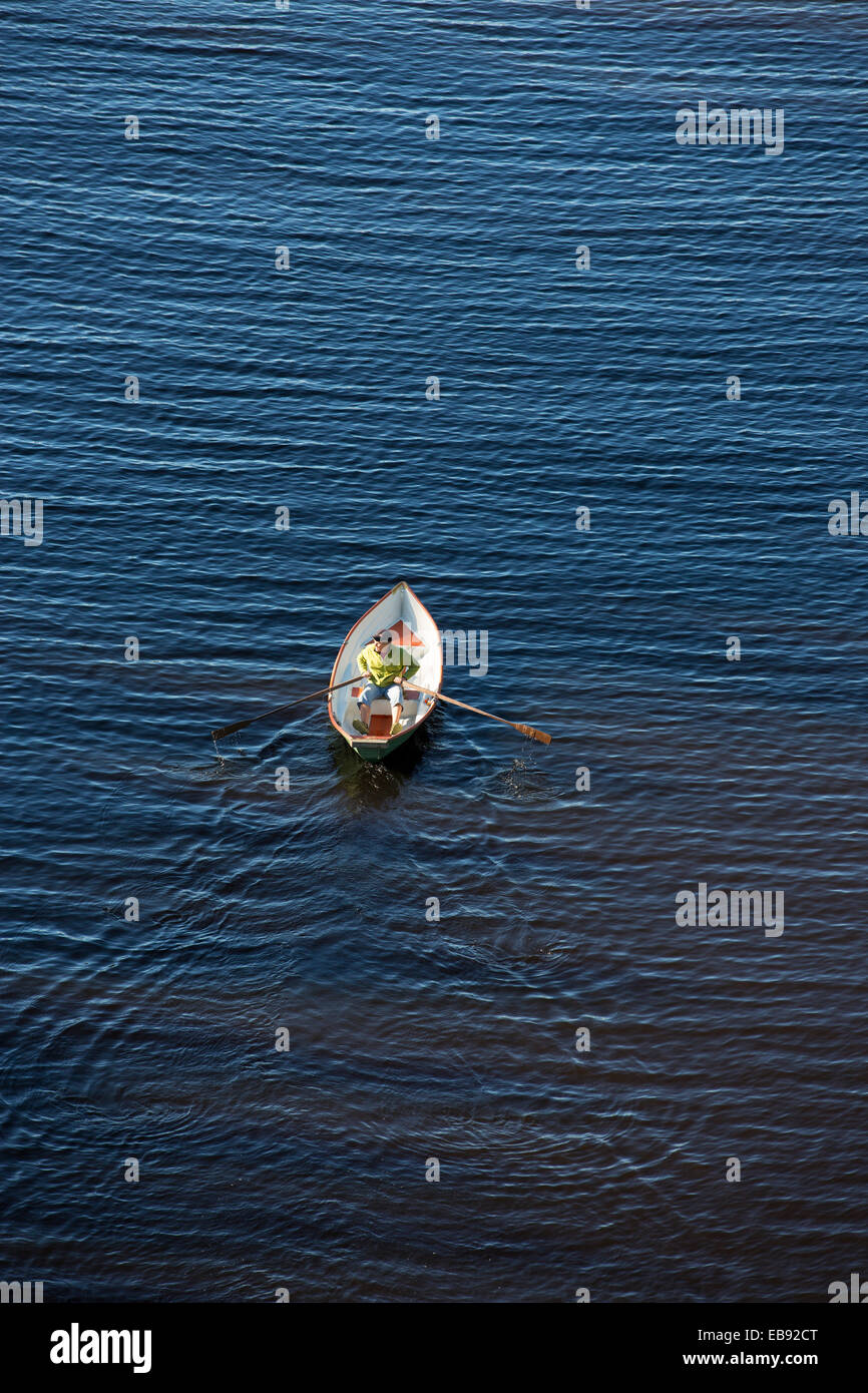 Rowing Boat From Above High Resolution Stock Photography and Images - Alamy