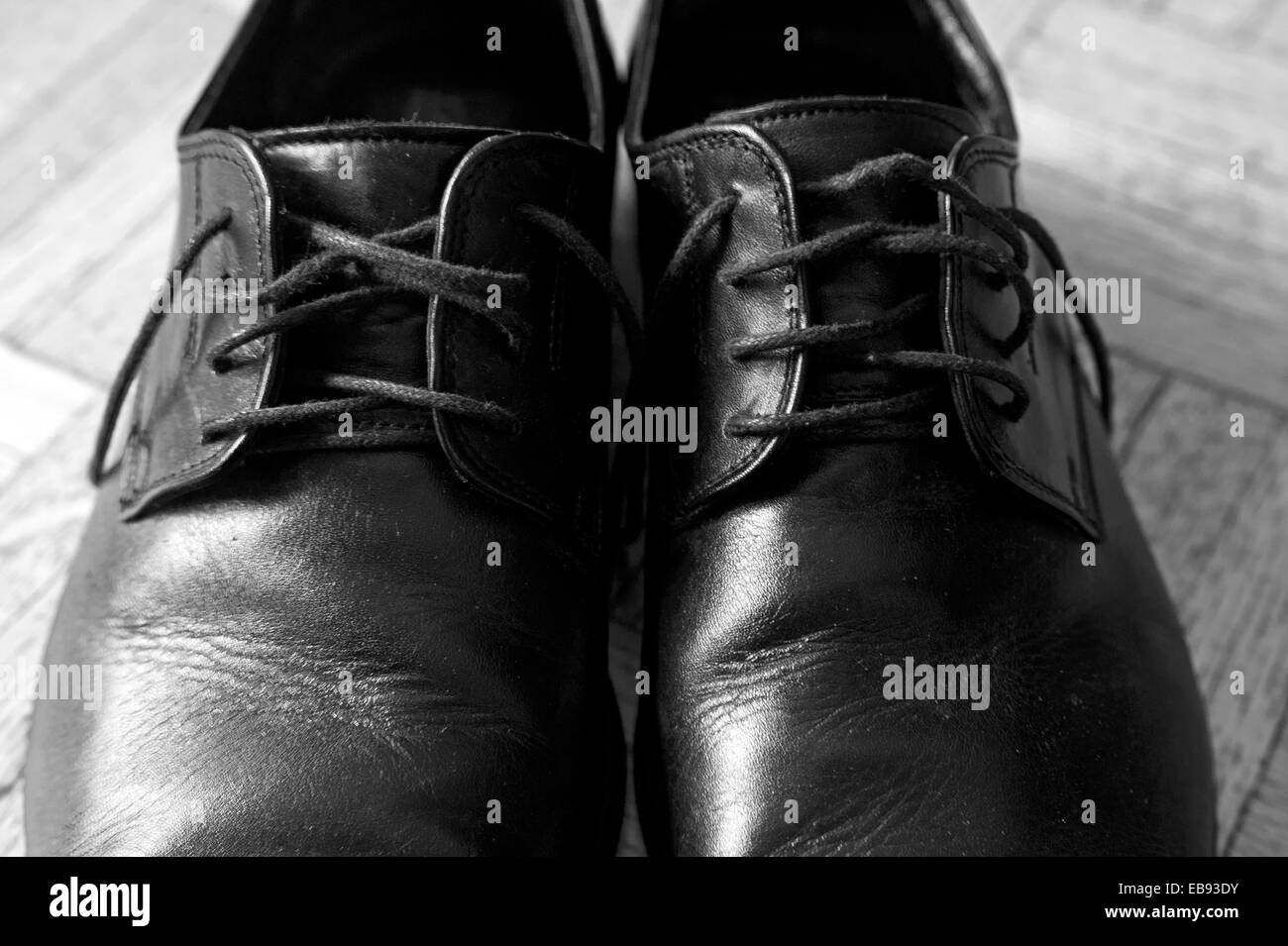 Footwear item Black and White Stock Photos & Images - Alamy