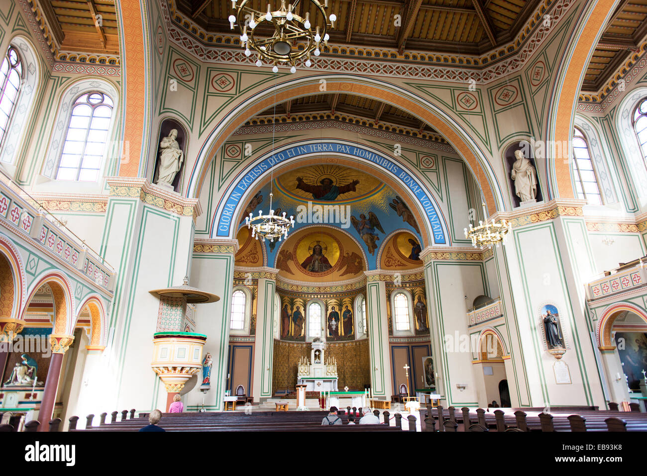 Interior saints peter paul church hi-res stock photography and images ...