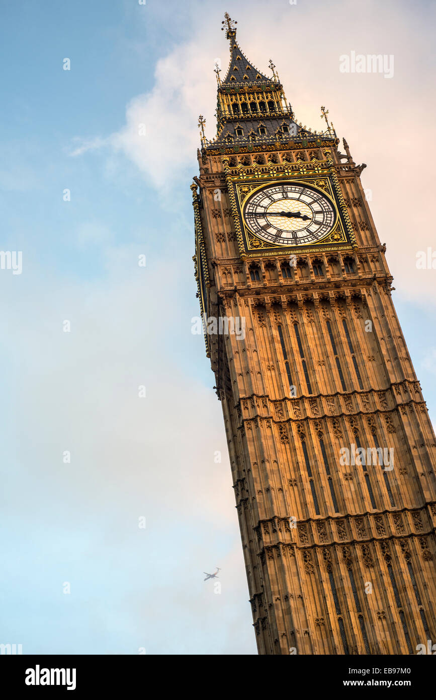 The Big Ben clock tower n London, England, UK, now officially known as ...
