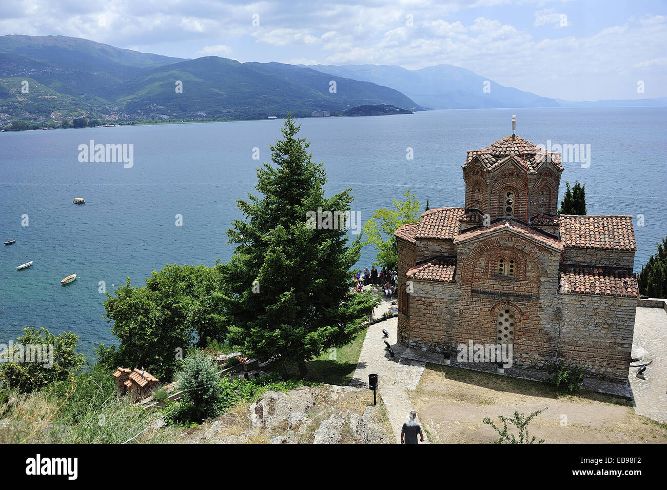 Kaneo church from ohrid hi-res stock photography and images - Alamy