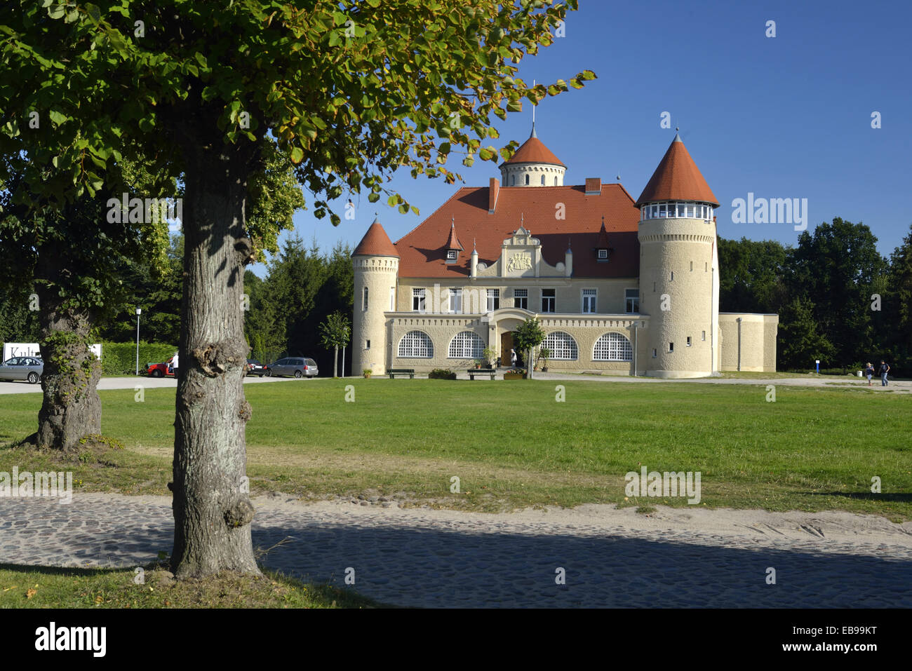 Stolpe Palace at Stolpe, Usedom Island, Germany Stock Photo - Alamy
