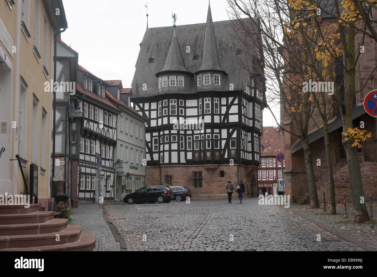 Town hall alsfeld hi-res stock photography and images - Alamy