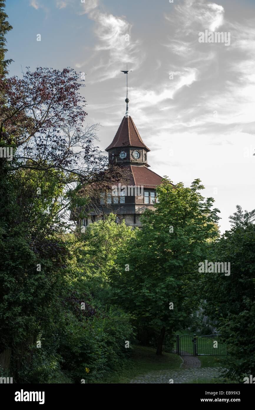 Thick Tower, Esslingen, Germany Stock Photo - Alamy