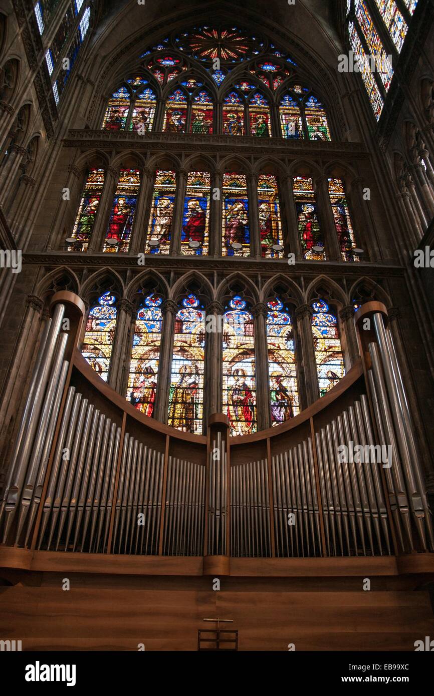 Chagall Stained Glass Metz Stock Photos & Chagall Stained Glass Metz ...