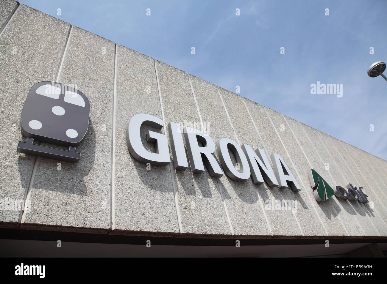 Girona Train Station, Spain, Europe Stock Photo - Alamy